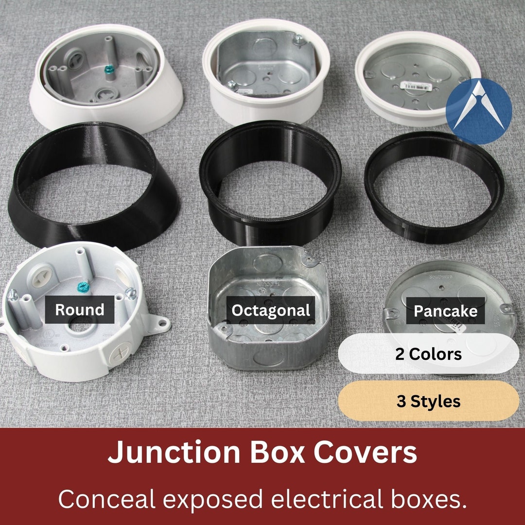 Hide Exposed Junction Boxes With Covers Exclusively for Alexactly ...