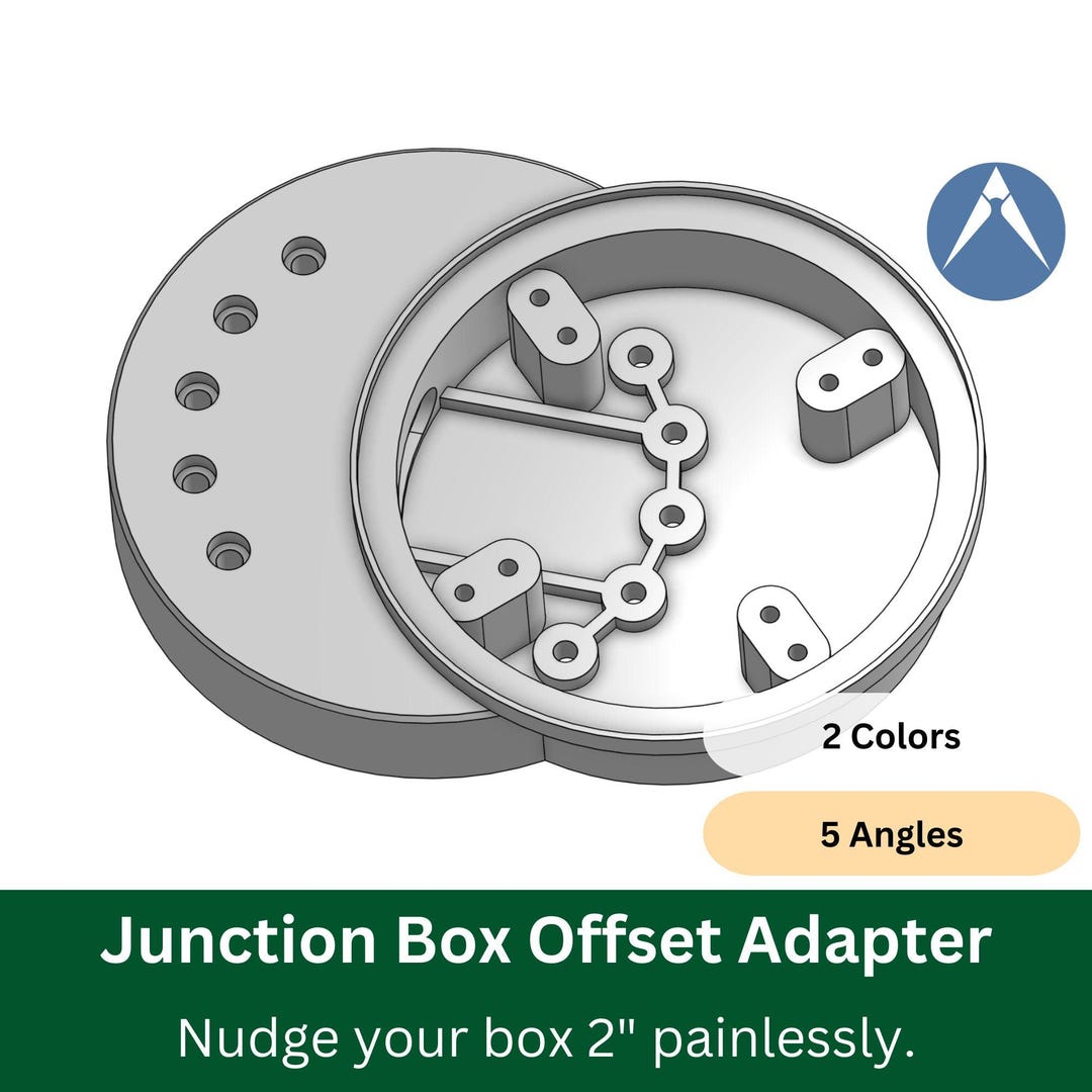 Junction Box Offset Adapter - Etsy