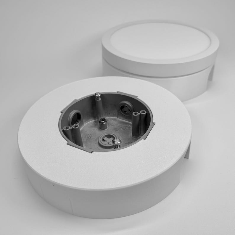 Customizable Round Weatherproof Junction Box Covers With Knockouts - Etsy