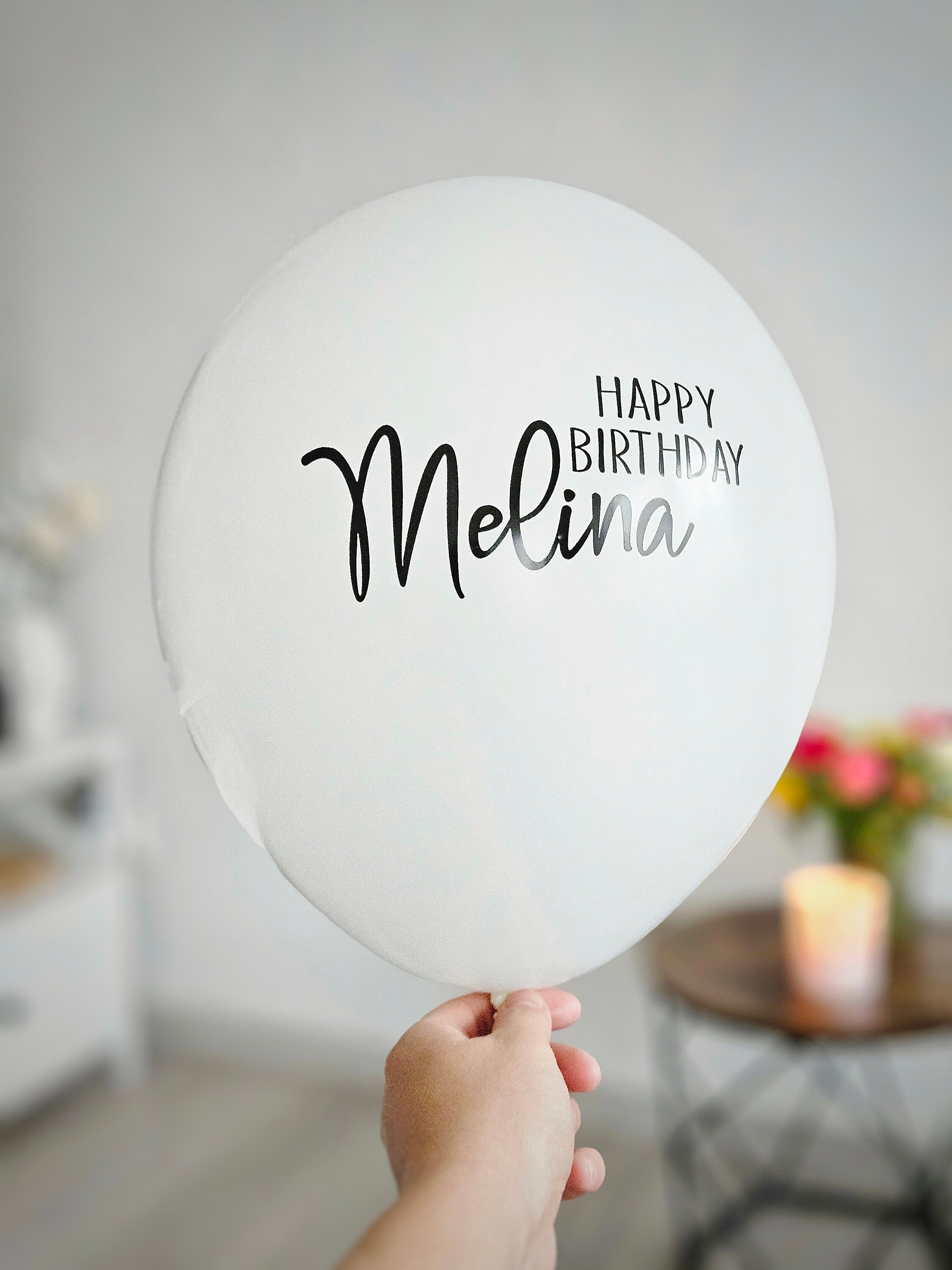 Personalized Balloon, Birthday Balloon, Personalized Balloon, Happy ...