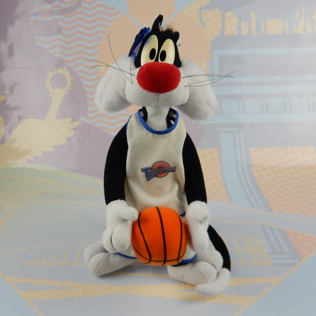 Sylvester 1996 Space Jam Peluche Vintage Plush Warner Bros - Etsy