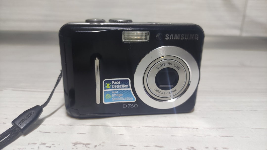 Samsung D760 Digital Camera 7.2 Megapixels Black Tested - Etsy