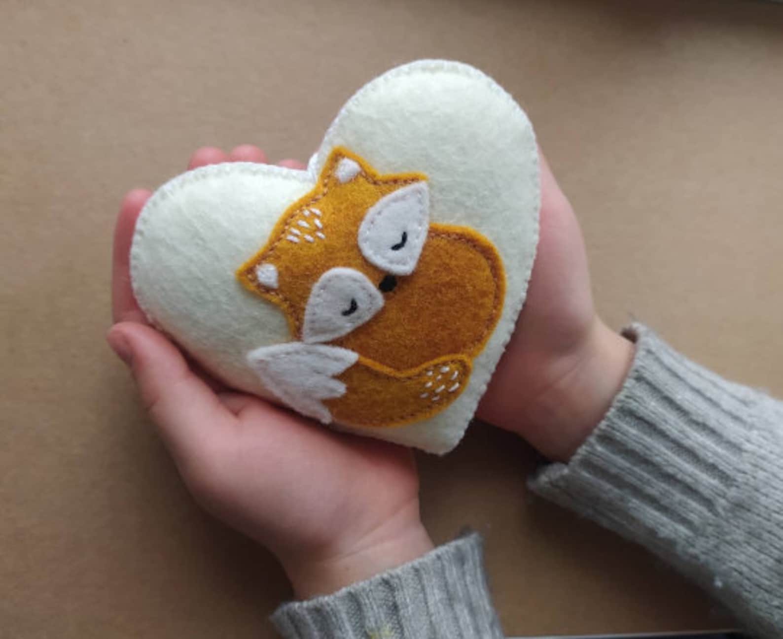 Heart Pattern, Felt Pattern, PDF Pattern Sewing Pattern, Crafts, Home ...