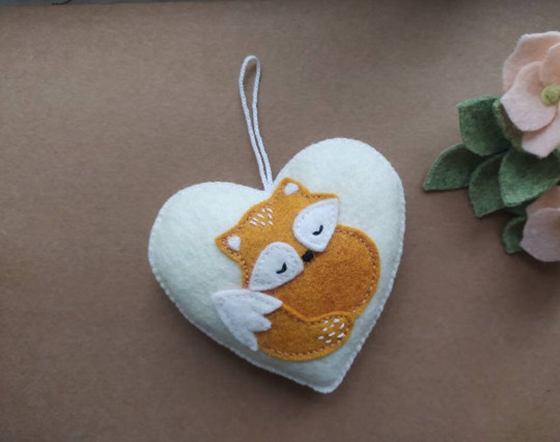 Heart Pattern, Felt Pattern, PDF Pattern Sewing Pattern, Crafts, Home ...