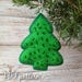 Felt Christmas Tree Ornament Pattern: DIY Sewing Project (PDF Pattern ...