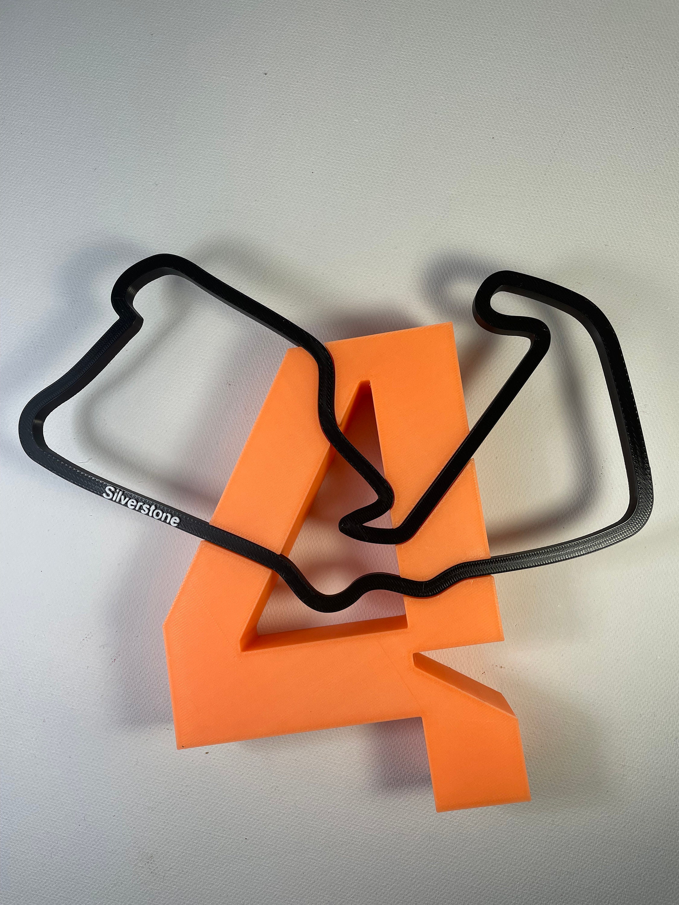 Custom F1 Track in Driver Number Decor, Desk Decoration for F1 Fans ...