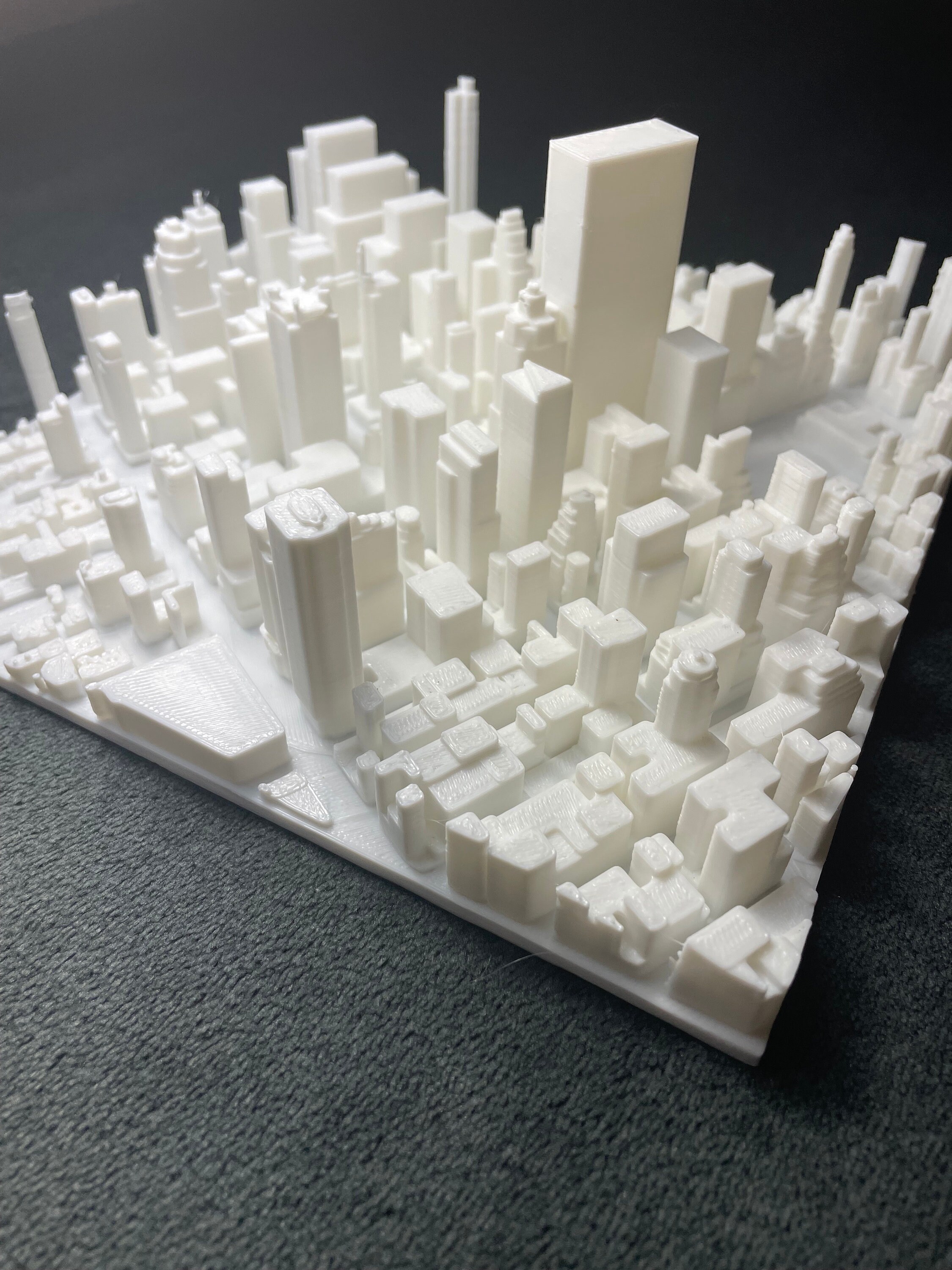 New York Times Square Miniature 3D Model - Etsy