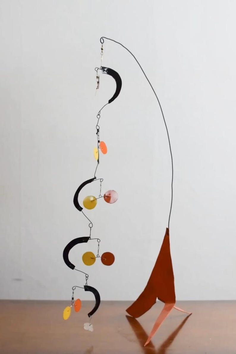 Standing Abstract Mobile: Kinetic Calder Style Art Decor - Etsy