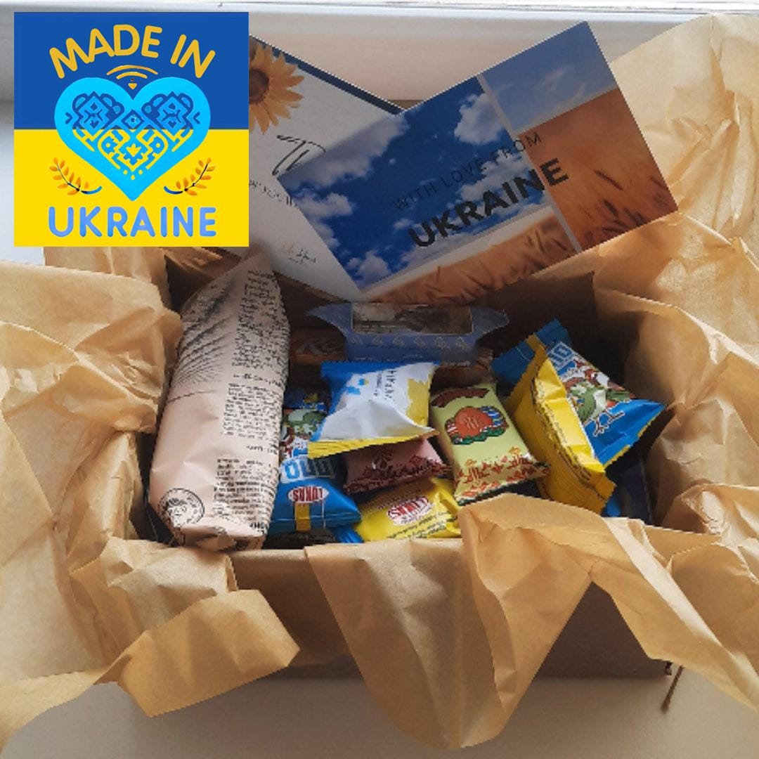 Handpicked Ukrainian Christmas Snack Box | Holiday Gift of Authentic ...