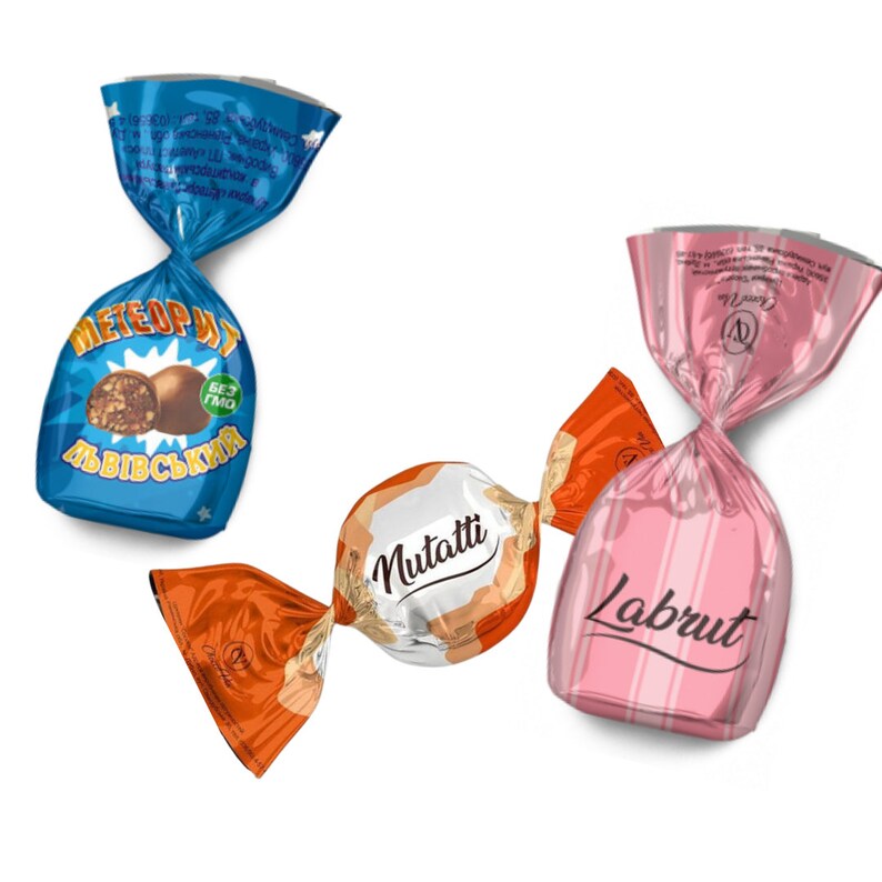 Patriotic Ukraine Gift Box 500g Chocolates Ukrainian Sweets - Etsy