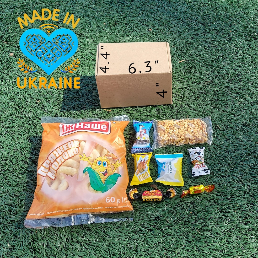 Ukraine Assorted Candy Box Small | Authentic Ukrainian Sweets From ...