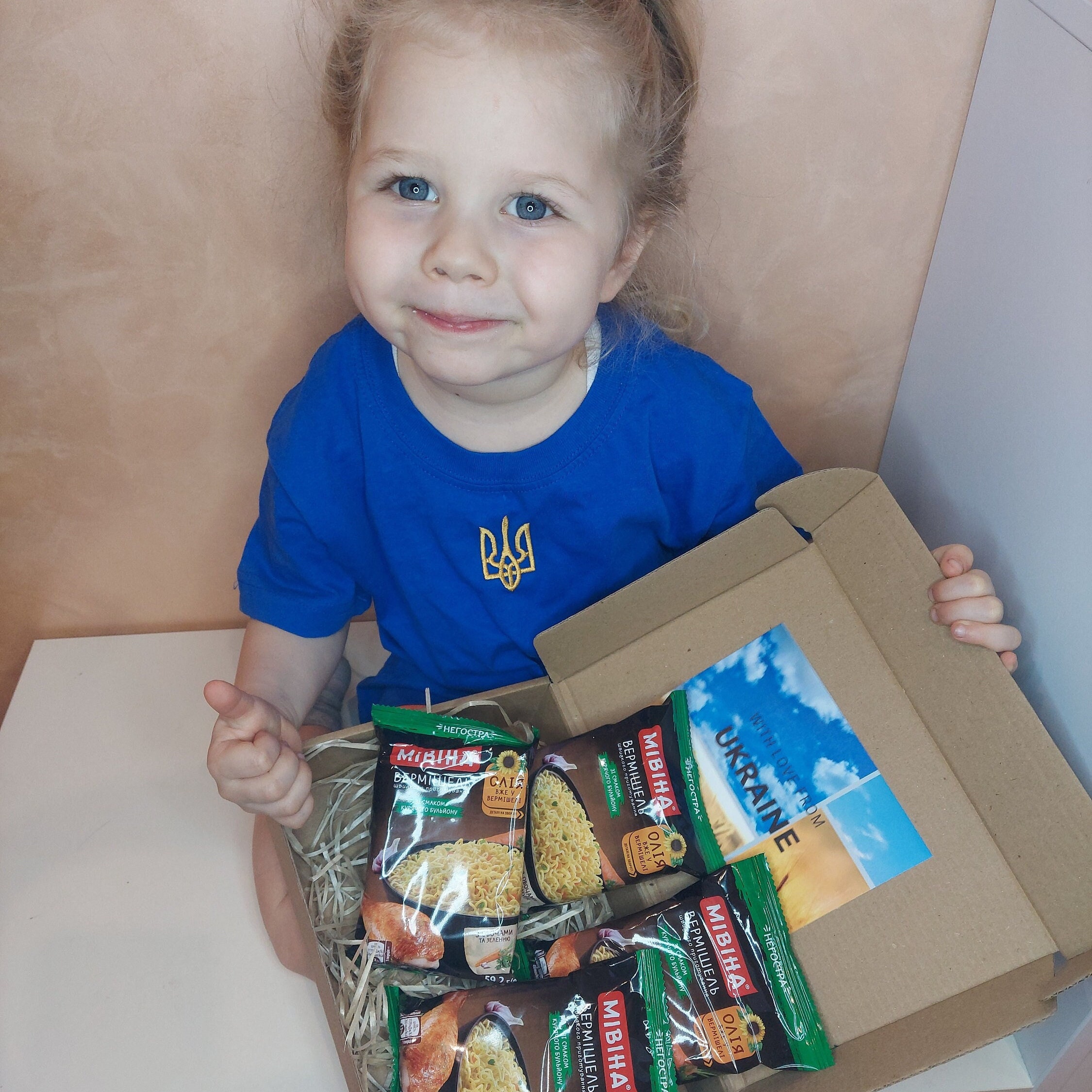 Mivina Chicken Ukrainian Noodles Box | Instant Spicy & Not Spicy ...