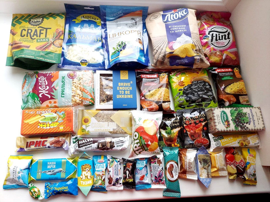 Handpicked Ukrainian Snack Box Souvenir With Ukraine Snacks - Etsy