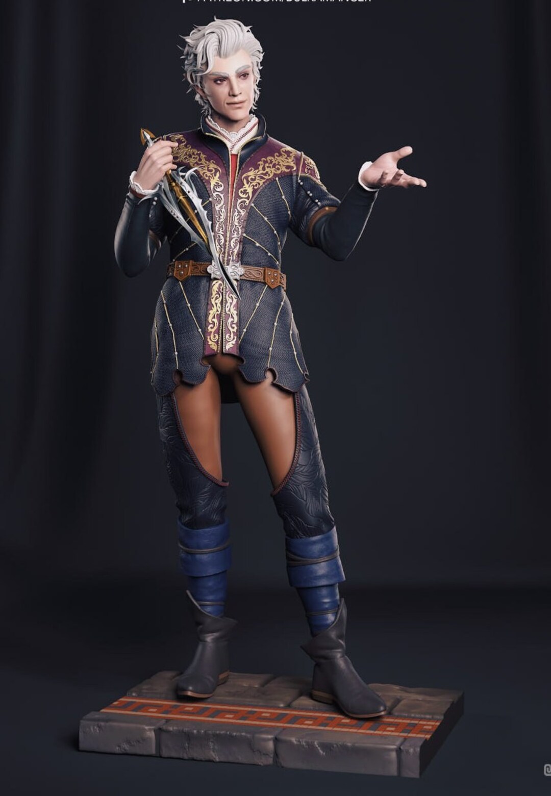 Astarion Baldur's Gate 3 ,3d print,Epic,3D Model,Cosplay,Magical,bg3 ...