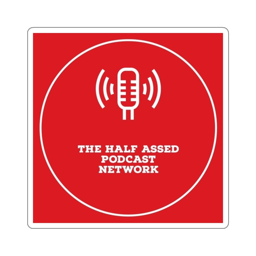 Half Assed Podcast Logo - Etsy