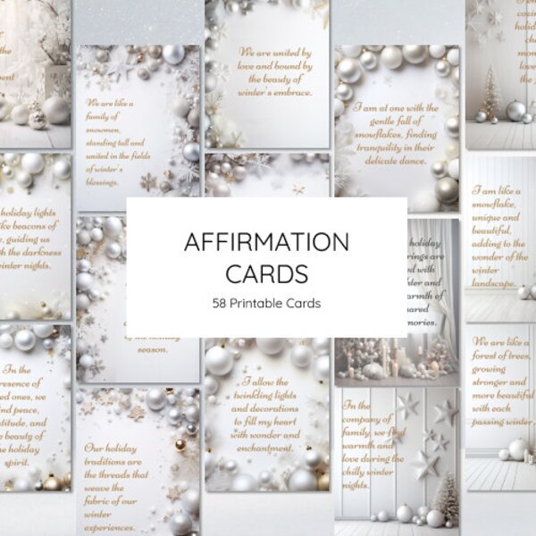 Affirmation Cards Printable - Etsy