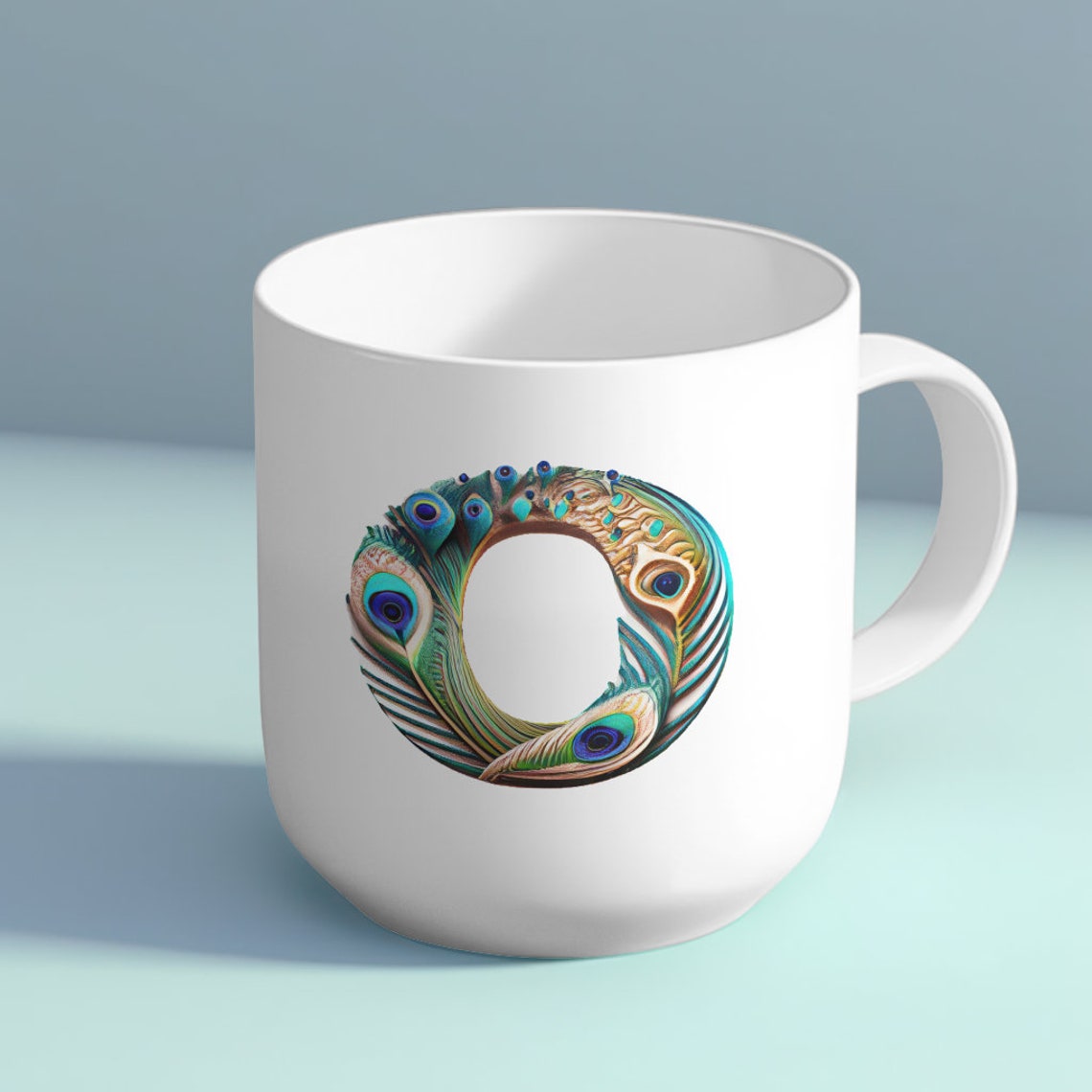 Peacock Alphabet Clipart Bundle 26 High-quality Pngs for Memory Books ...