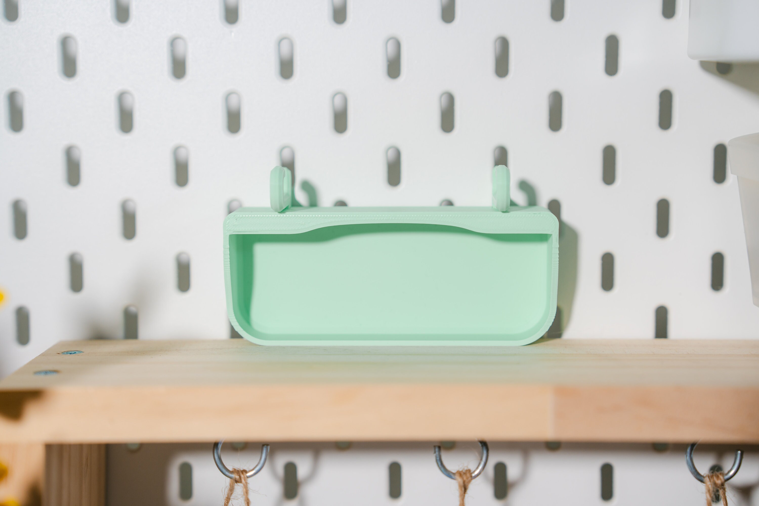 3D Printed Pegboard Tray Holder Cable Holder and - Etsy