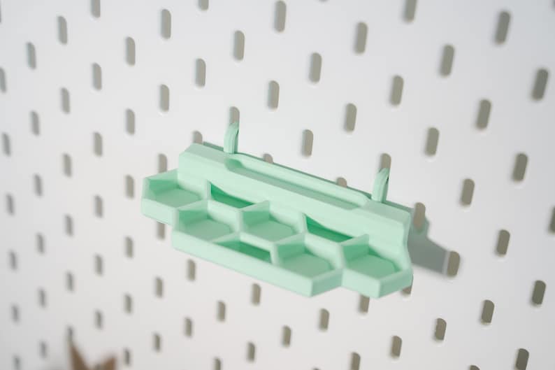 3D Printed Pegboard Tray Holder Cable Holder and - Etsy