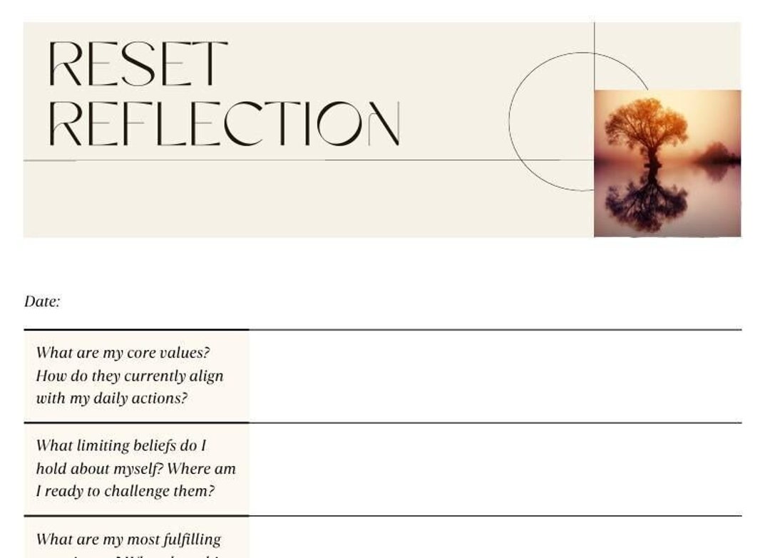 Reflection Tool - Etsy