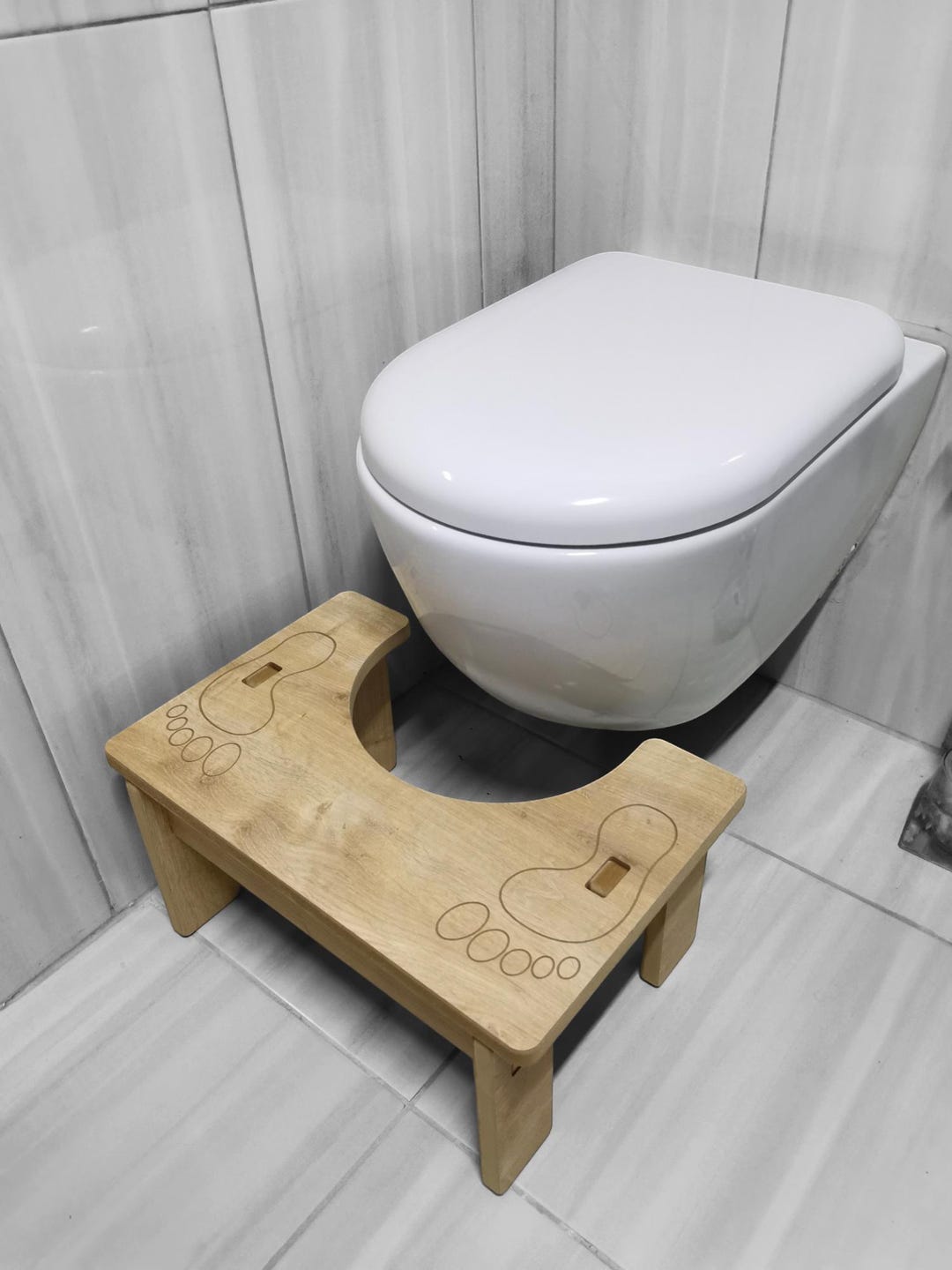 Premium Squat Toilet Stool – Easy Flow & Healthy Posture - Etsy