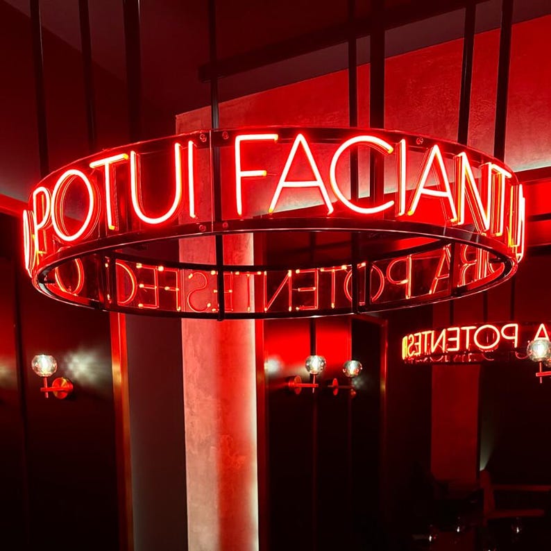 Neon Chandelier, Сhandelier for a Bar, Chandelier for a Restaurant, Led ...