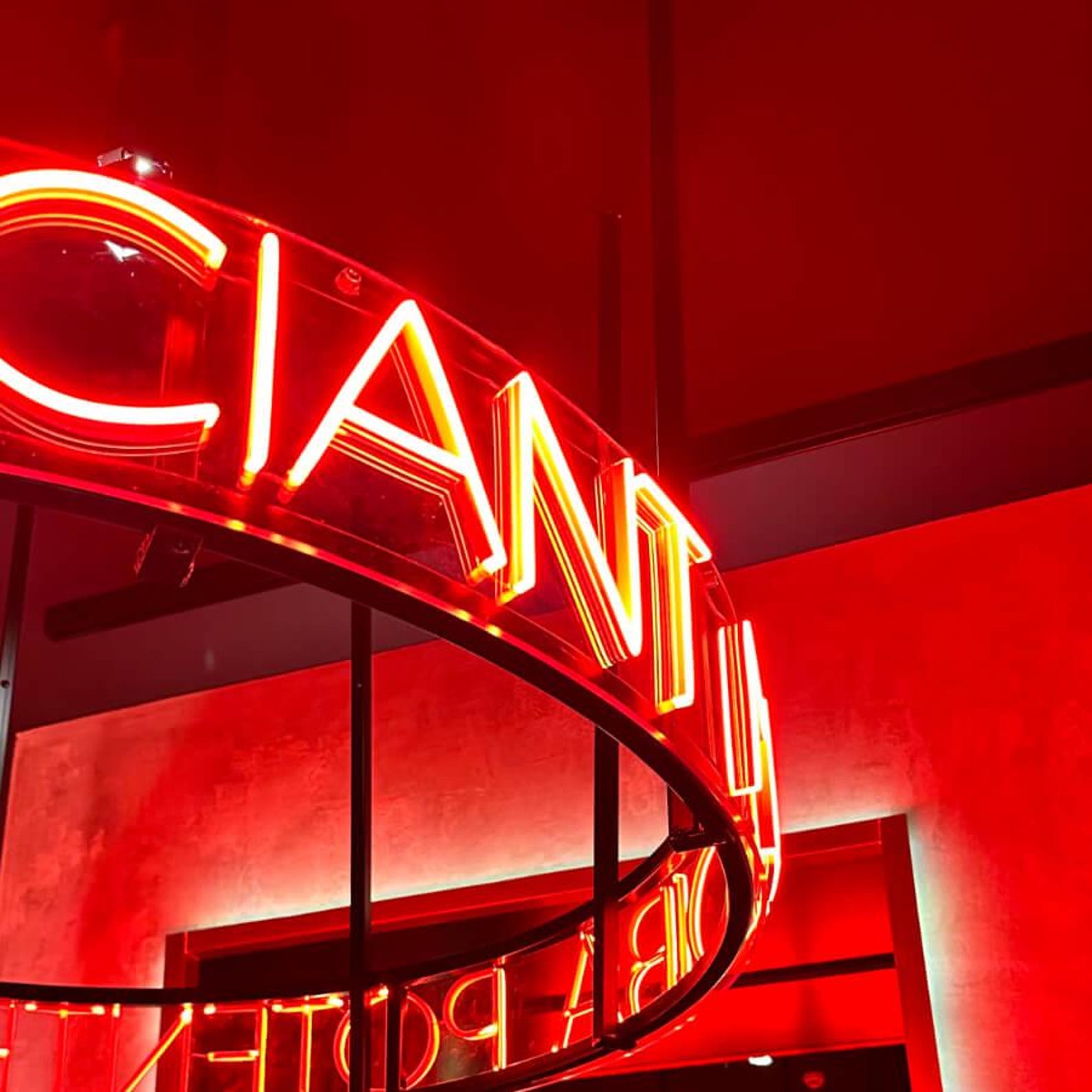 Neon Chandelier, Сhandelier for a Bar, Chandelier for a Restaurant, Led ...