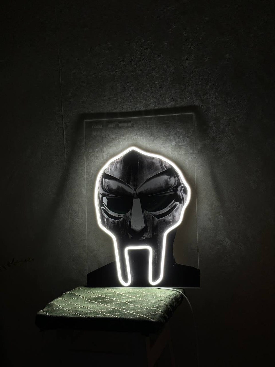 MF DOOM Neon Sign, Hip Hop Neon Sign, Madvillain,music Lover Gifts - Etsy