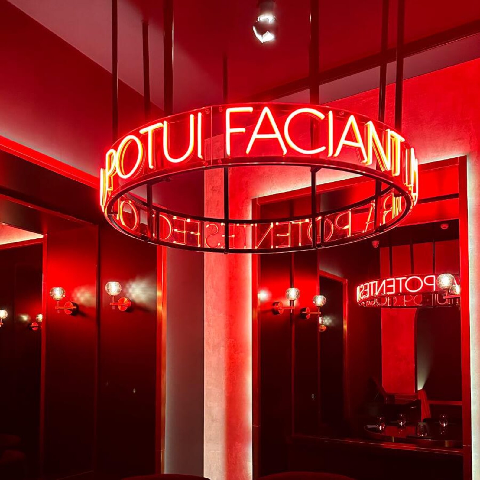 Neon Chandelier, Сhandelier for a Bar, Chandelier for a Restaurant, Led ...