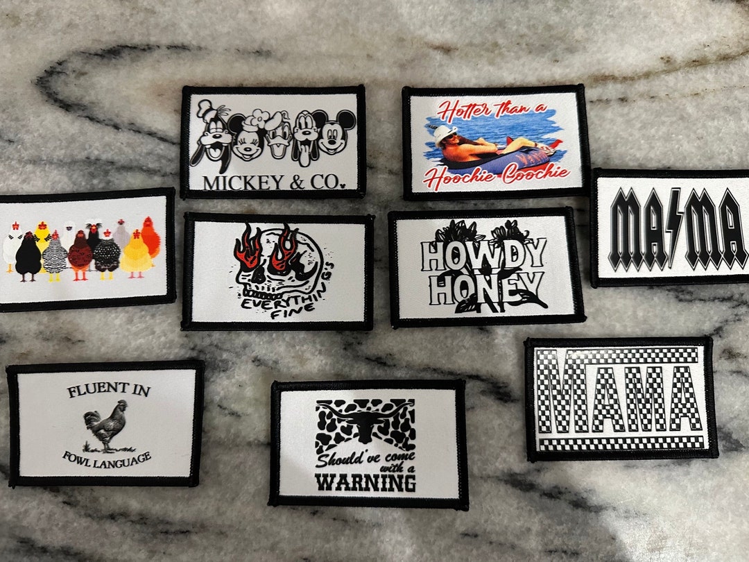 Patch Bundle. Choose Ten Patches From the Picture or Send Your Own File ...