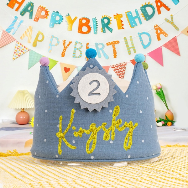 Kids Birthday Crown - Etsy