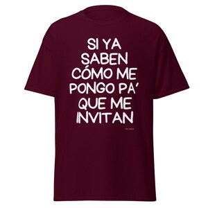Pa Que Me Invitan White Letters - Etsy