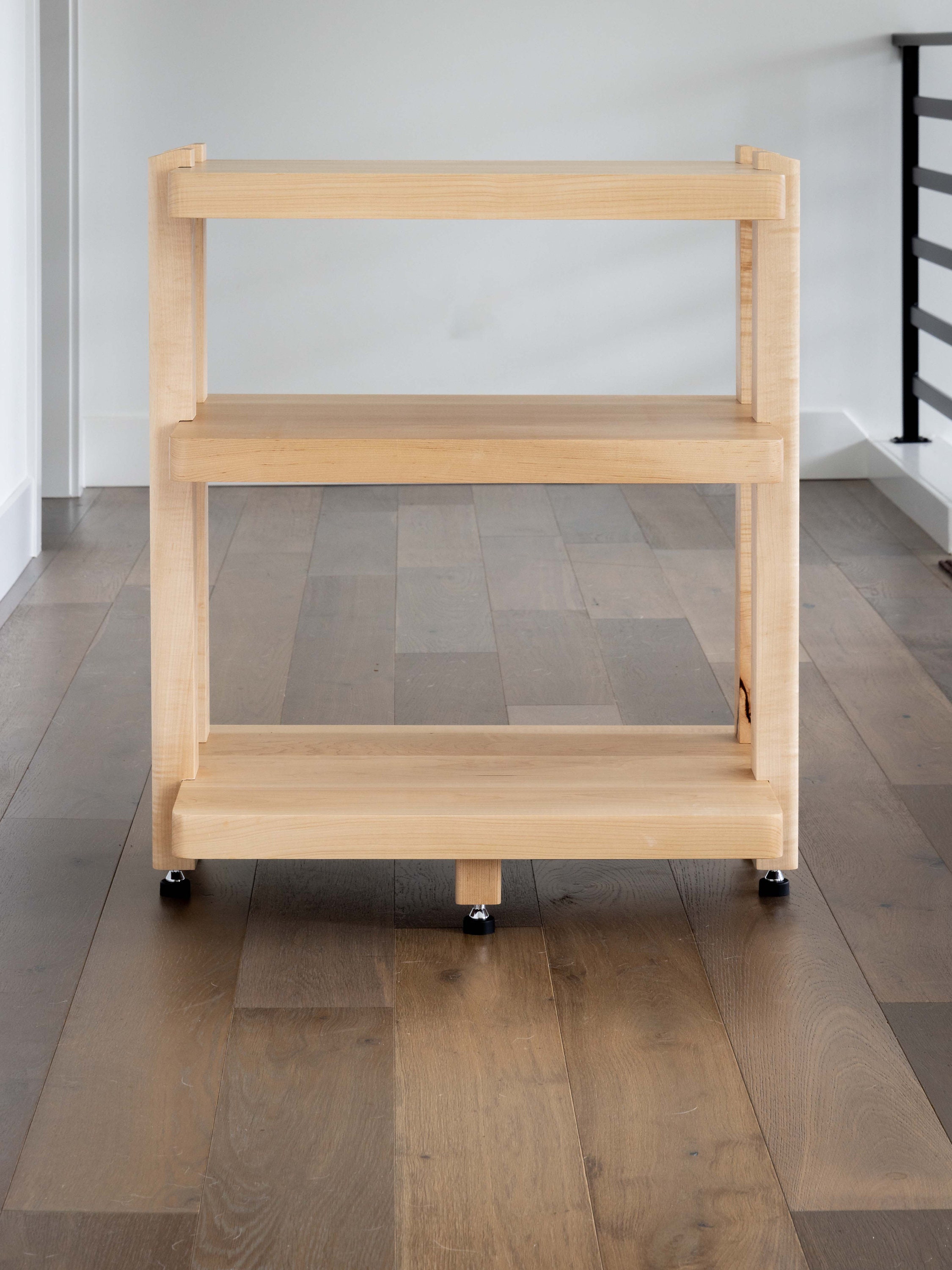 ECHELON II Audio Rack - Maple Shelves & Maple Legs - Etsy