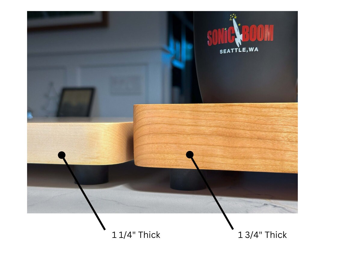Hardwood Turntable, Component Isolation Platform 1 1/4 Thick - Etsy