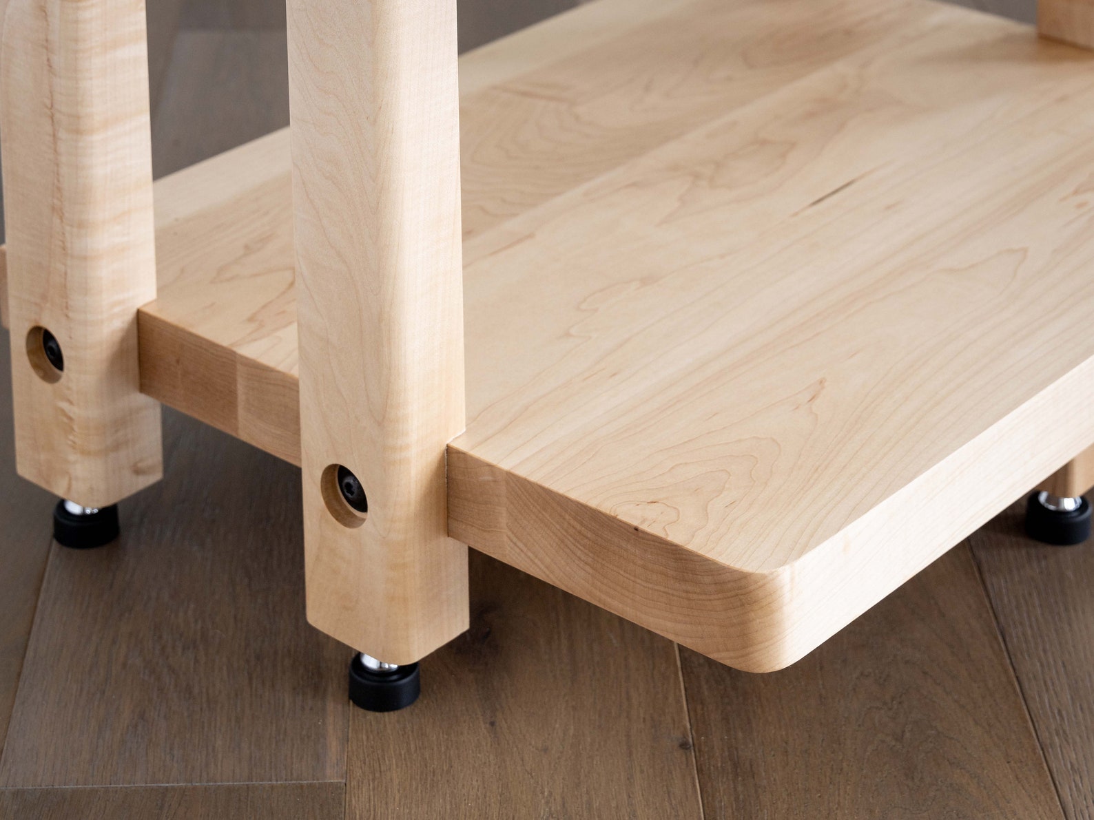 ECHELON II Audio Rack - Maple Shelves & Maple Legs - Etsy