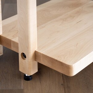 ECHELON II Audio Rack - Maple Shelves & Maple Legs - Etsy