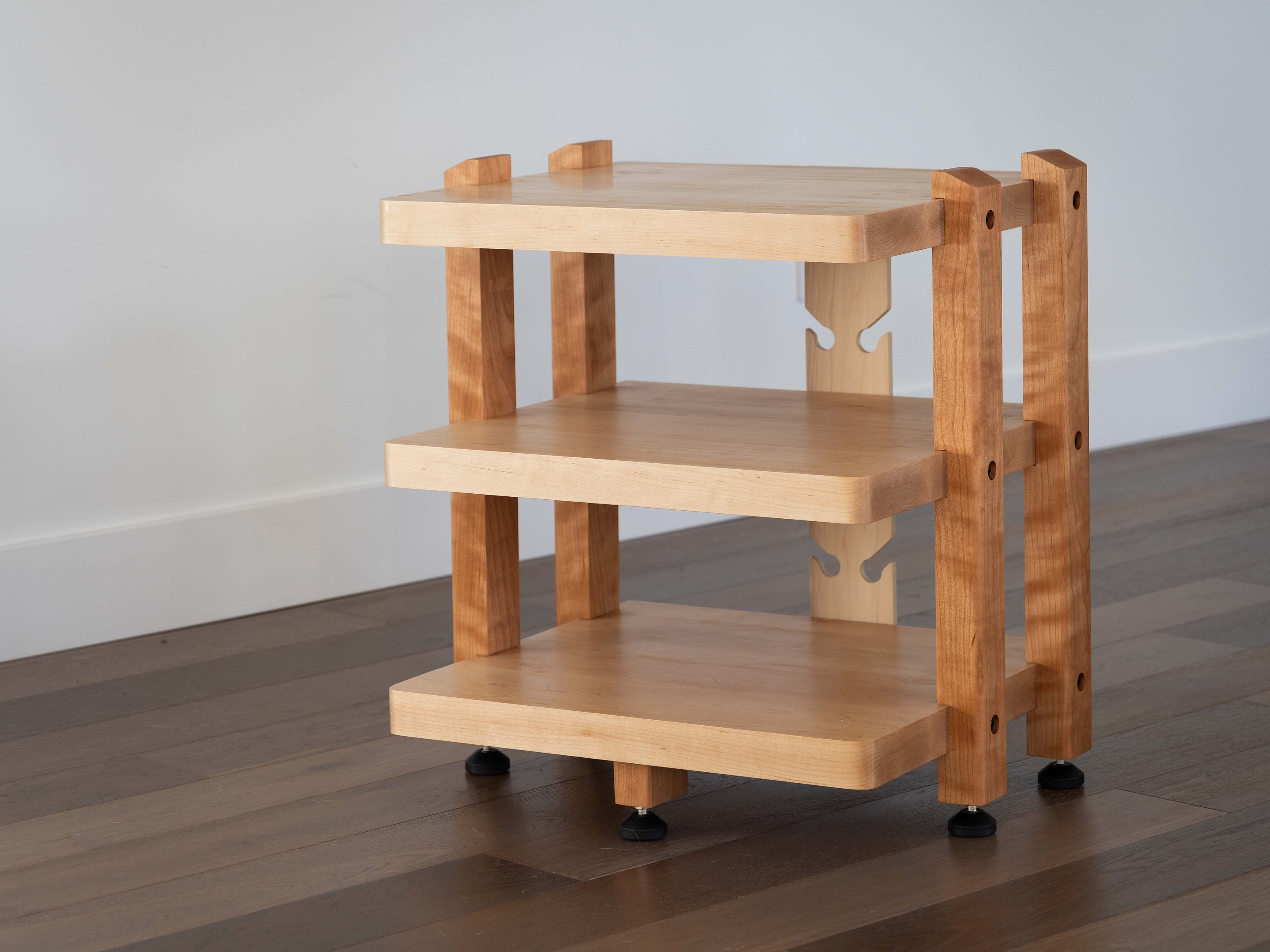 ECHELON II Audio Rack Maple Shelves & Cherry Legs - Etsy