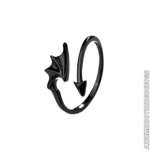 How to Train Your Dragon Toothless Adjustable Ring - Matching Couples ...