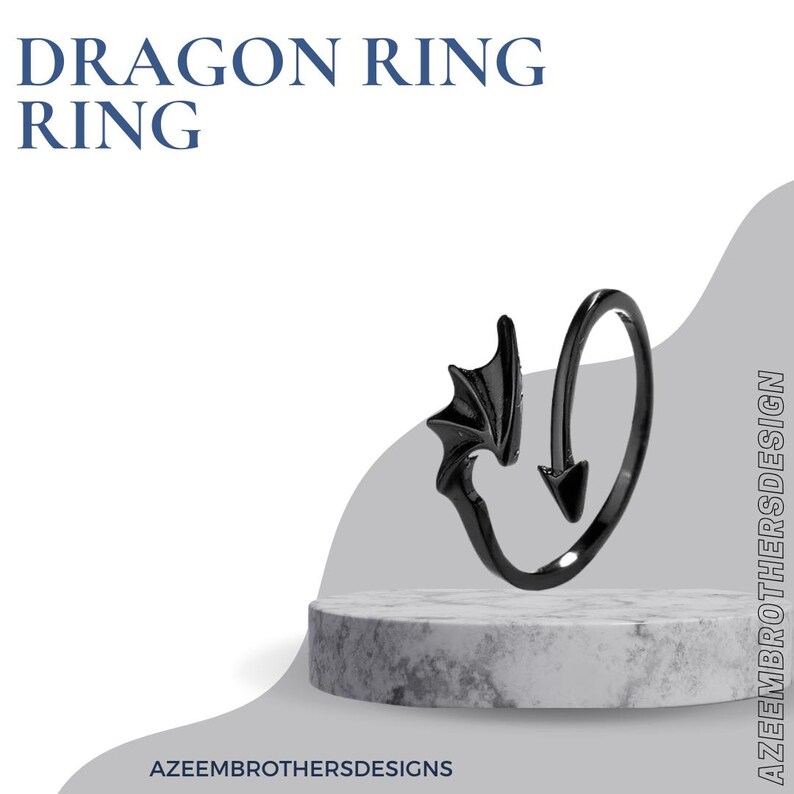 How to Train Your Dragon Toothless Adjustable Ring - Matching Couples ...