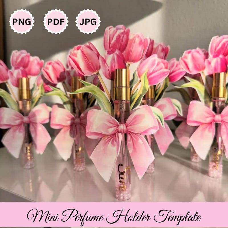 Perfume Boxes Template - Etsy