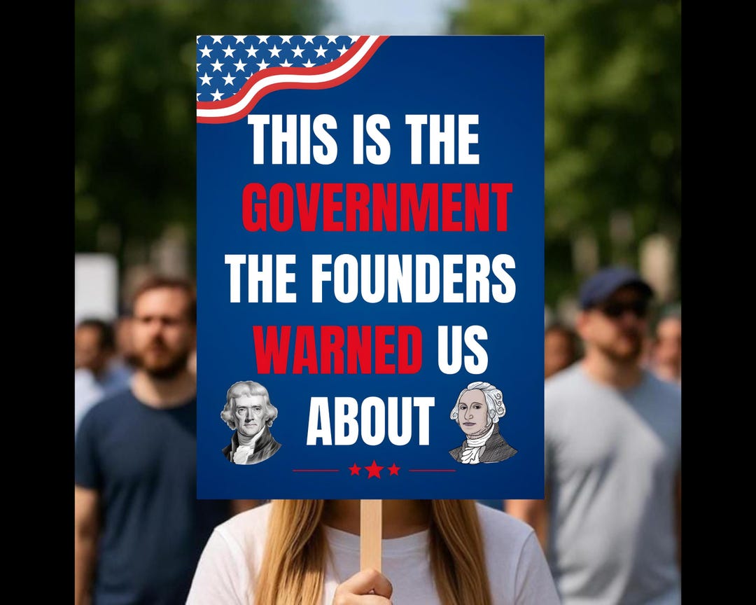 Rage Against the Regime Rally Sign. No Kings Protest Sign for Marching ...