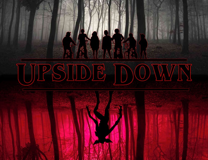 Stranger Things Light-up Mirror - Etsy