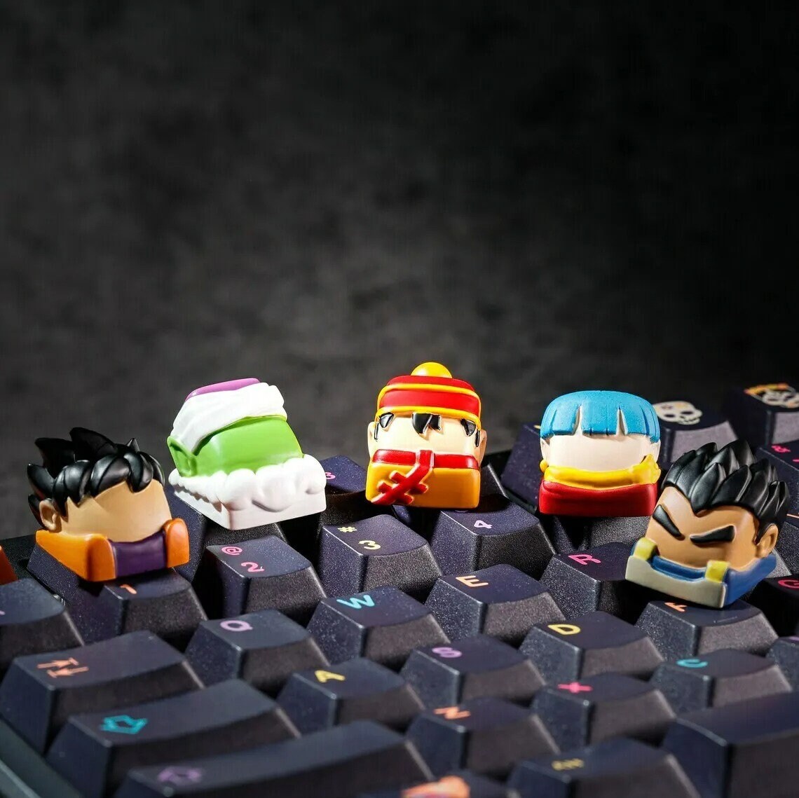 Cool Japanese Anime Boys Keycap Key Caps for Mechanical - Etsy