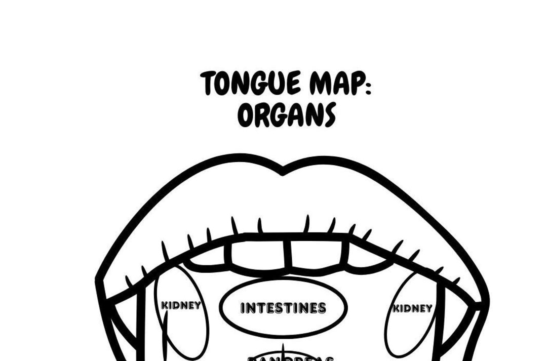 Ayurveda Downloads: Tongue Analysis (tongue- Organ Map, Tongue Taste ...