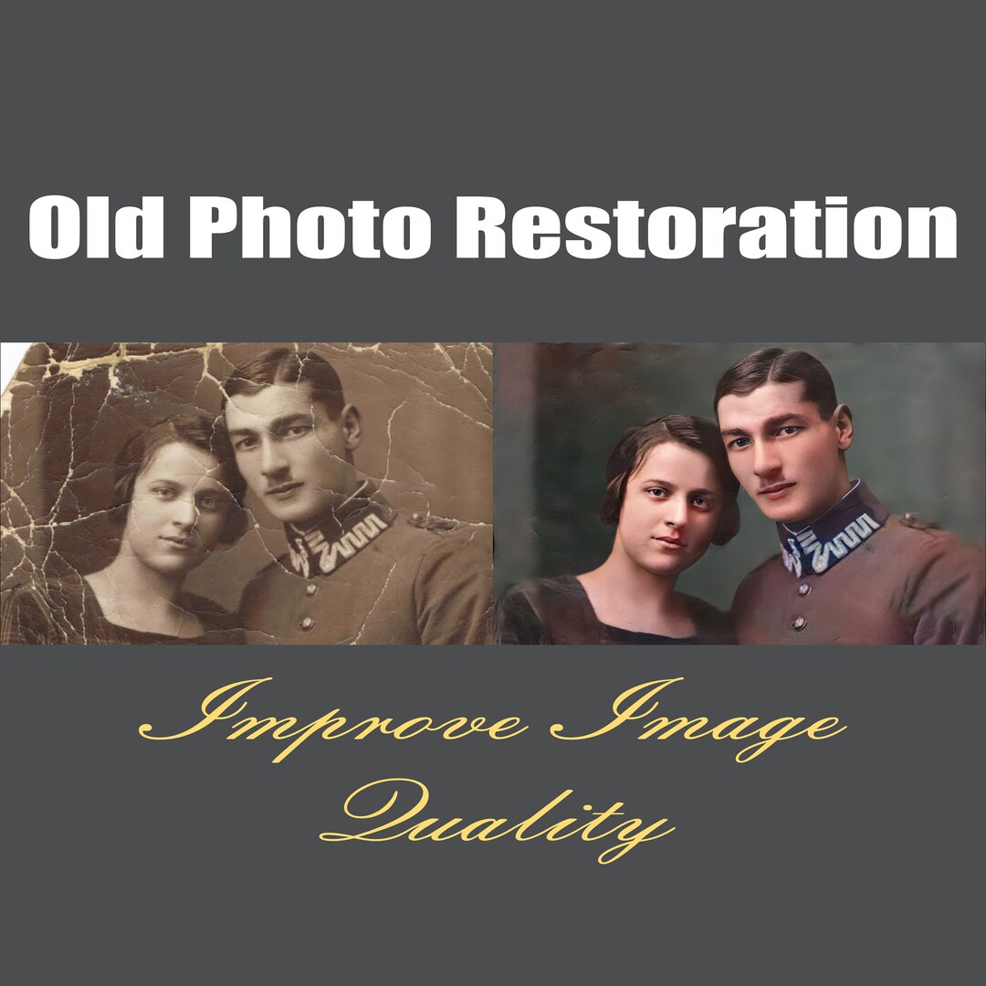 Old Photo Restoration Photo Restore Vintage Photo Retouching Repair ...