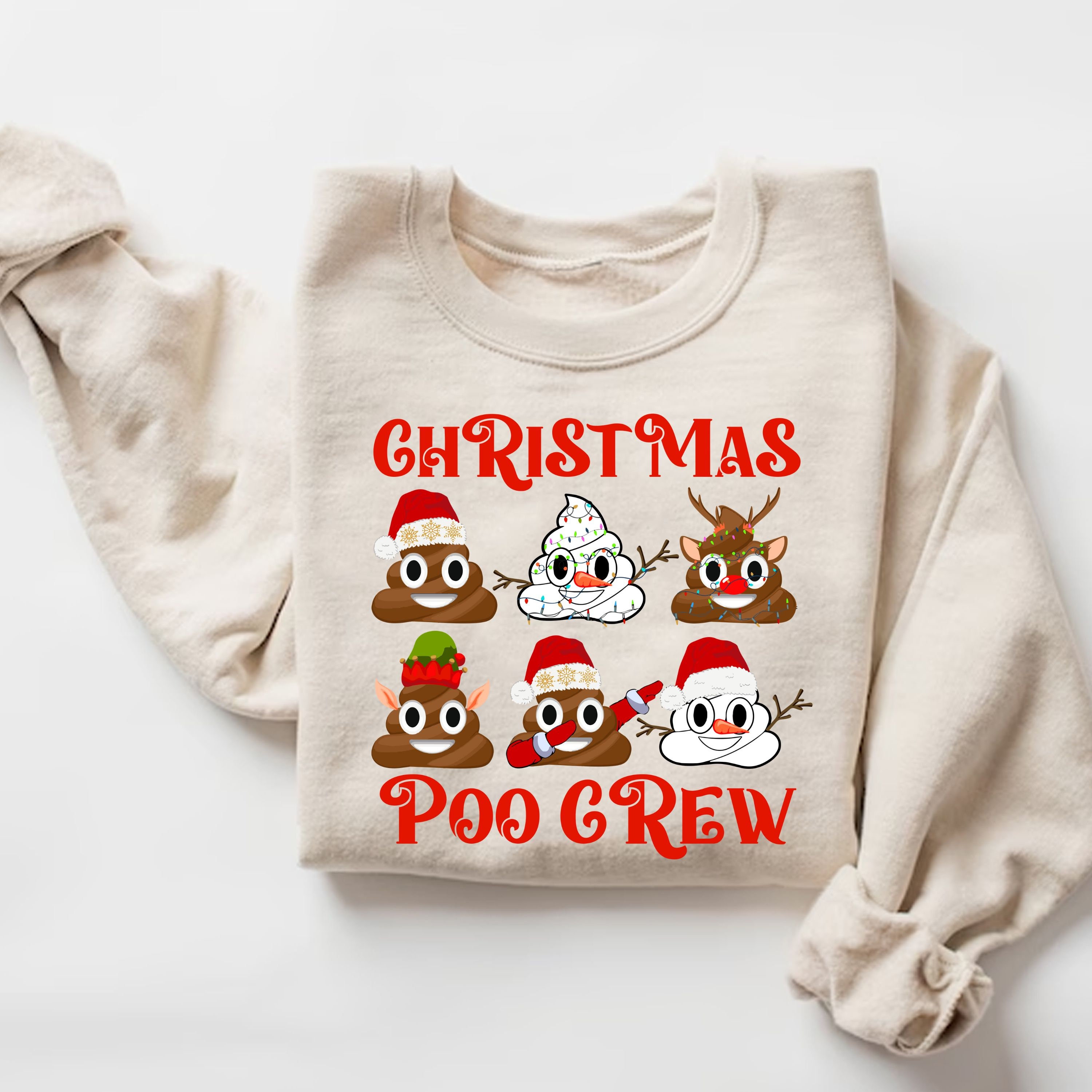 Funny Christmas,christmas Poo Crew Svg Png,shit Svg, Santa Claus Poop ...