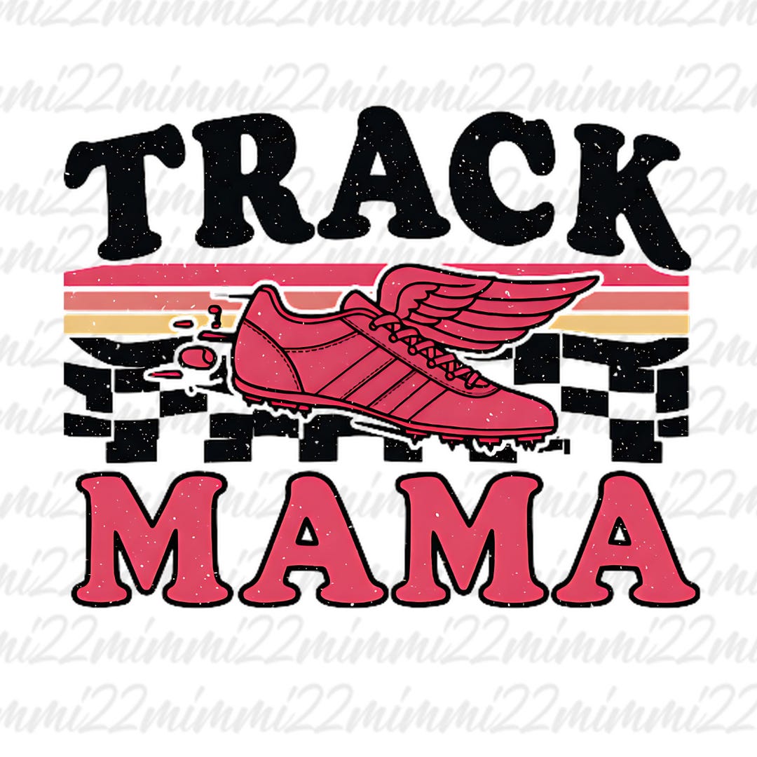 Retro Track Mama Png, Mother's Day Png,track Mom Png,track Season ...