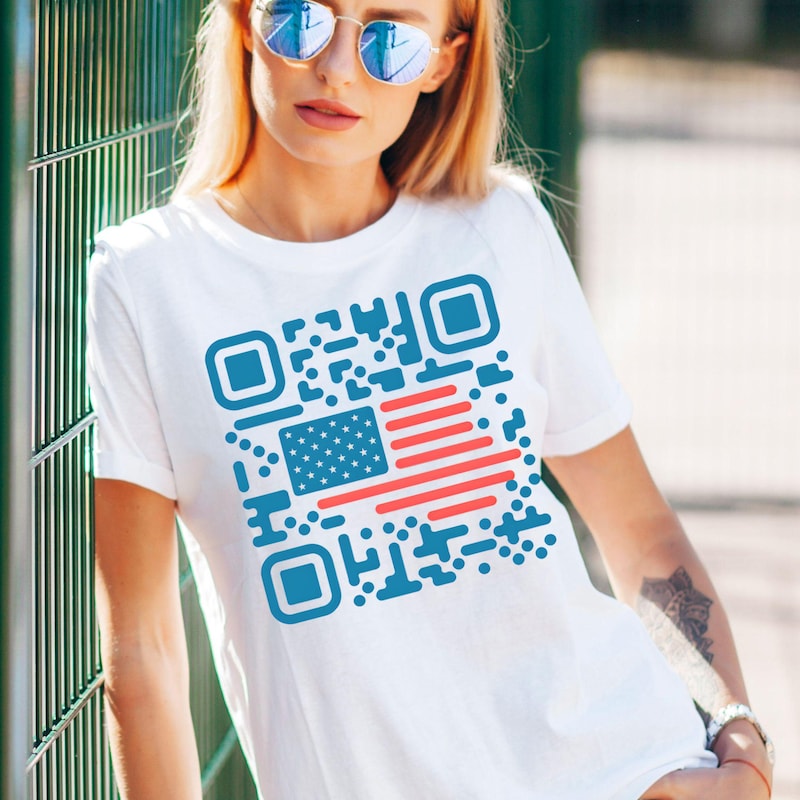 Trump Qr Code Tshirts - Etsy