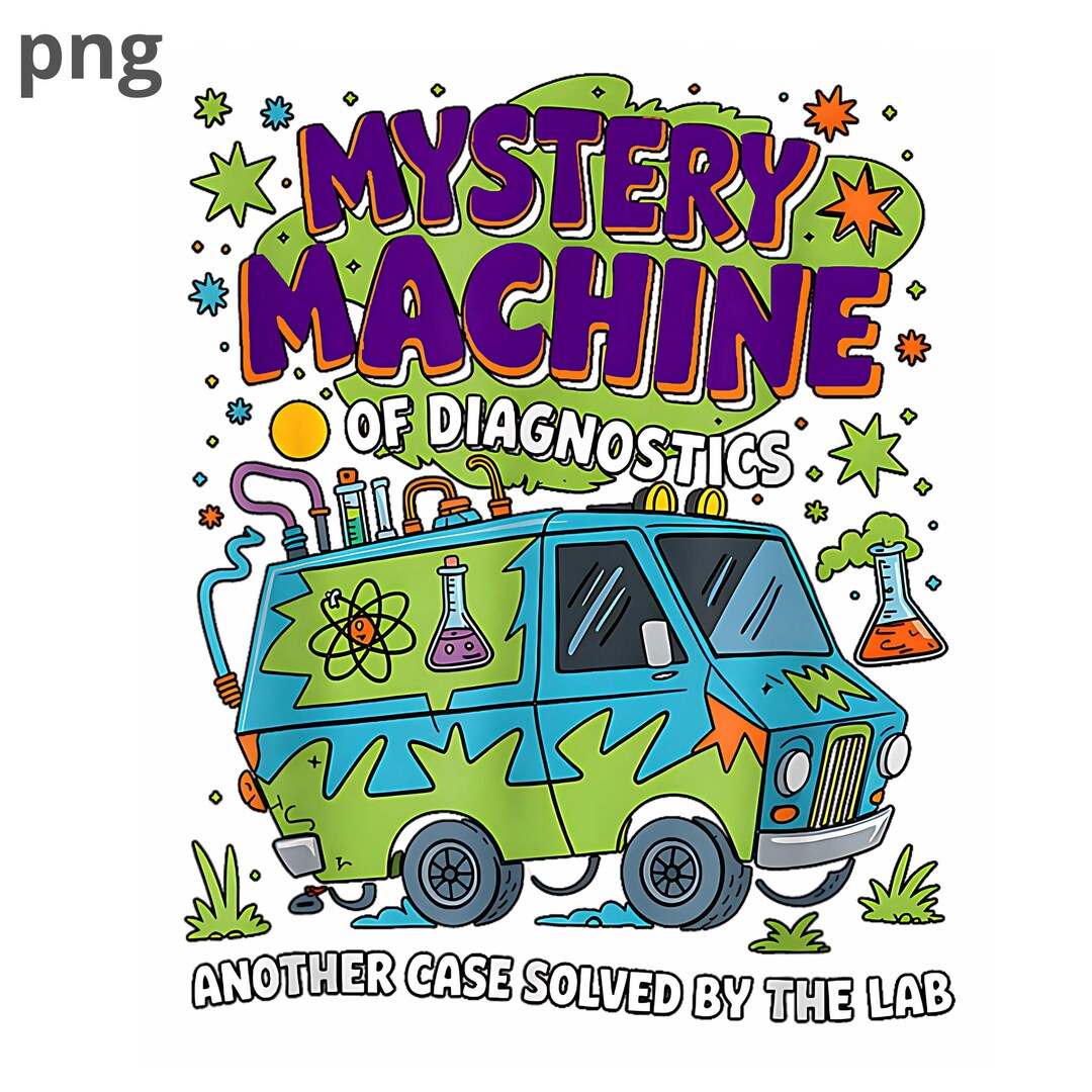 Lab Week 2025 Mystery Machine Png,laboratory Technician Png, Mystery ...
