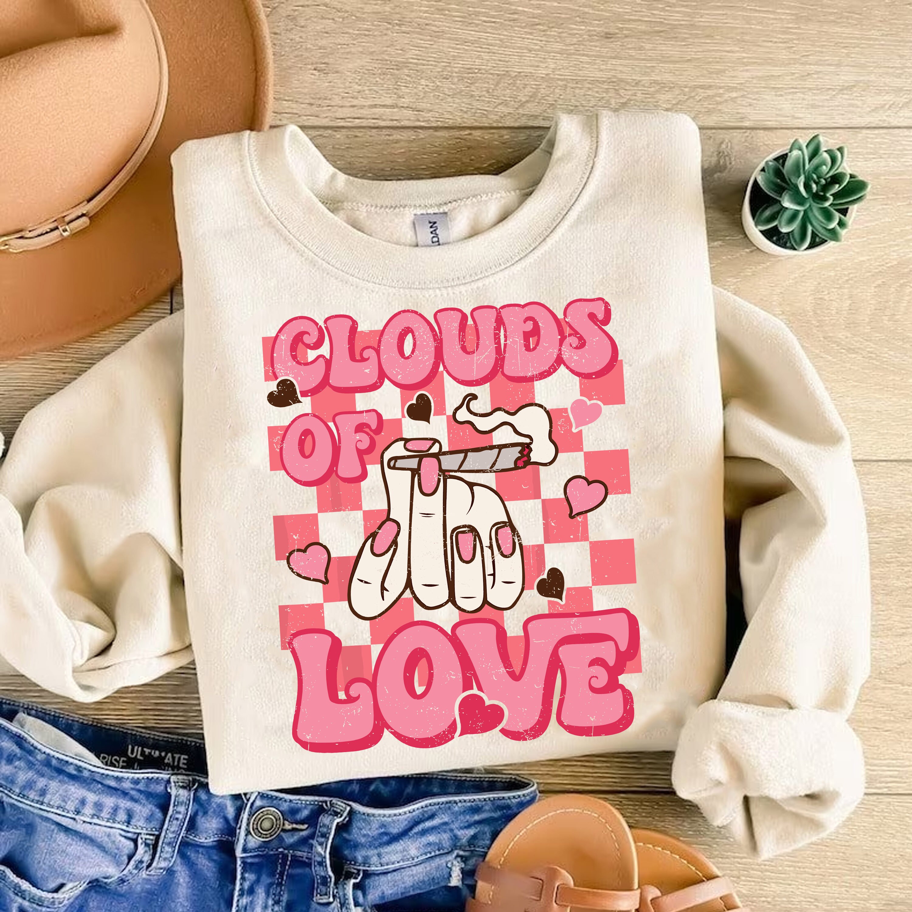 Clouds of Love PNG, Valentie's Day PNG, Retro Valentines Png,cigarette ...